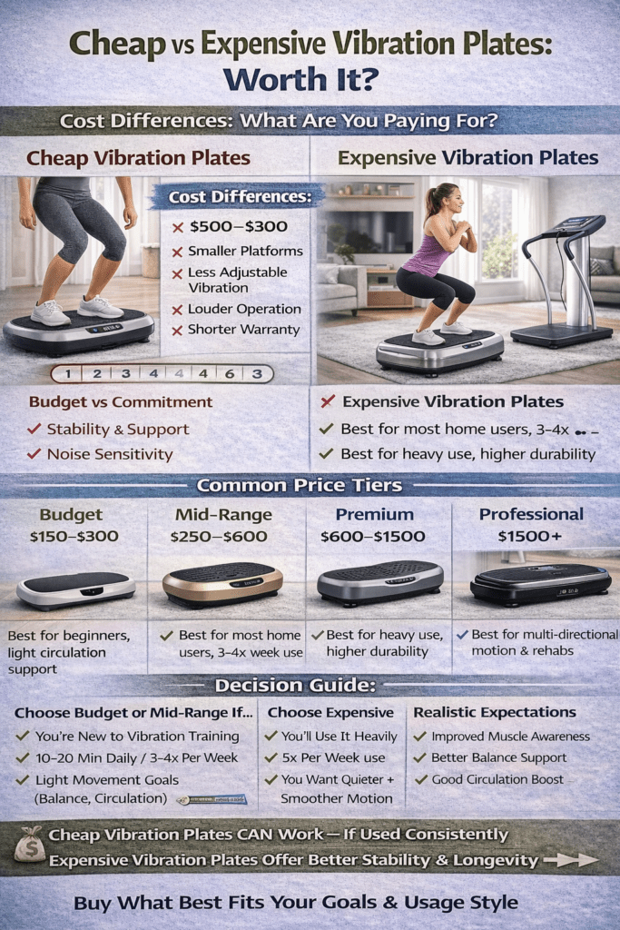 Cheap vs Expensive Vibration Plates: Worth It?
