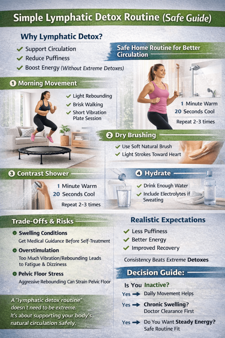 Simple Lymphatic Detox Routine (Safe Guide)