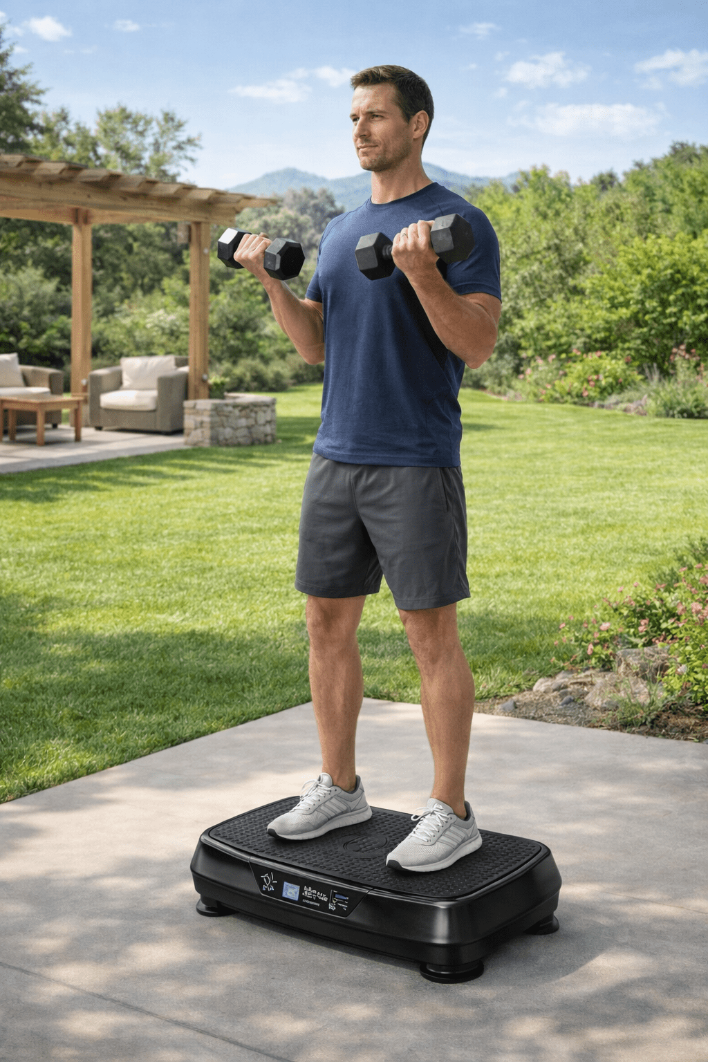 How To Stand On A Vibration Plate Correctly