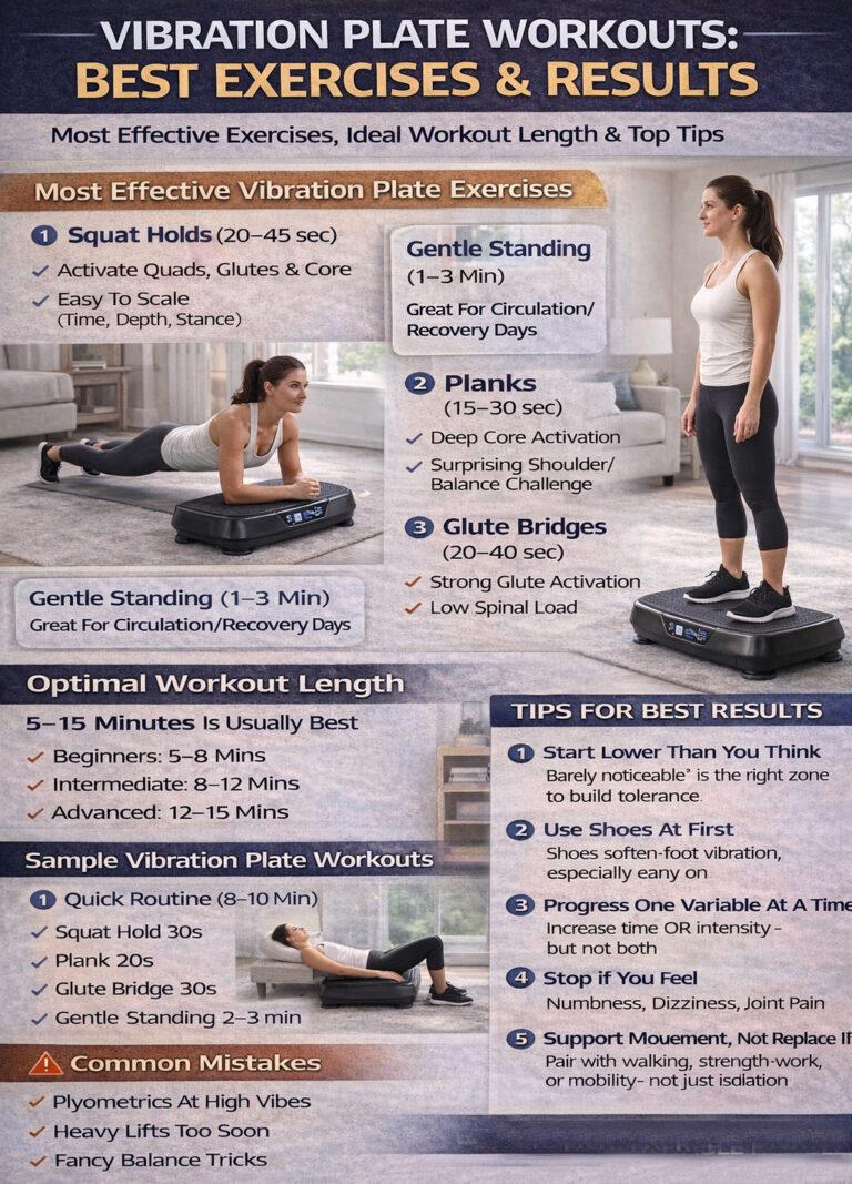 Vibration Plate Workouts: Best Exercises & Results