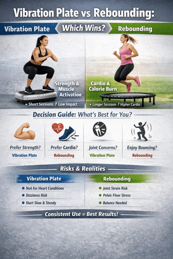 Vibration Plate vs Rebounding: Which Wins?