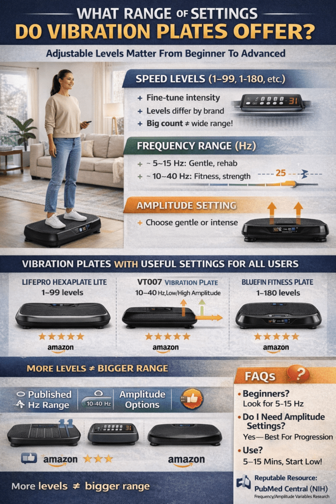 Vibration Plate Settings: What Range Do You Really Need?