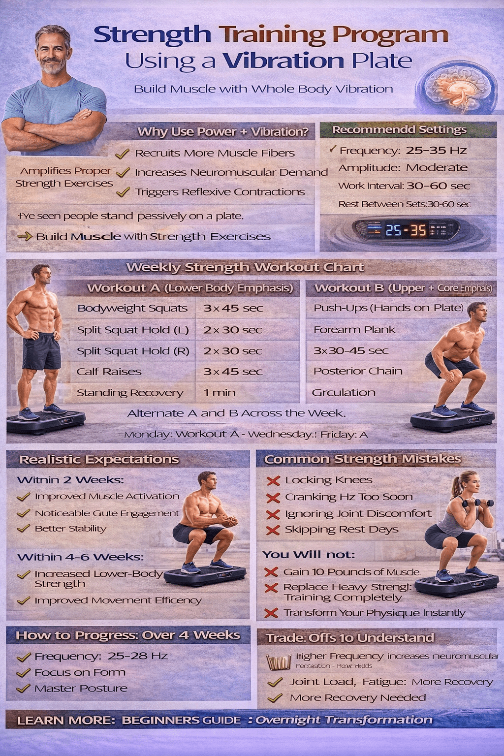 Strength Training Program Using a Vibration Plate